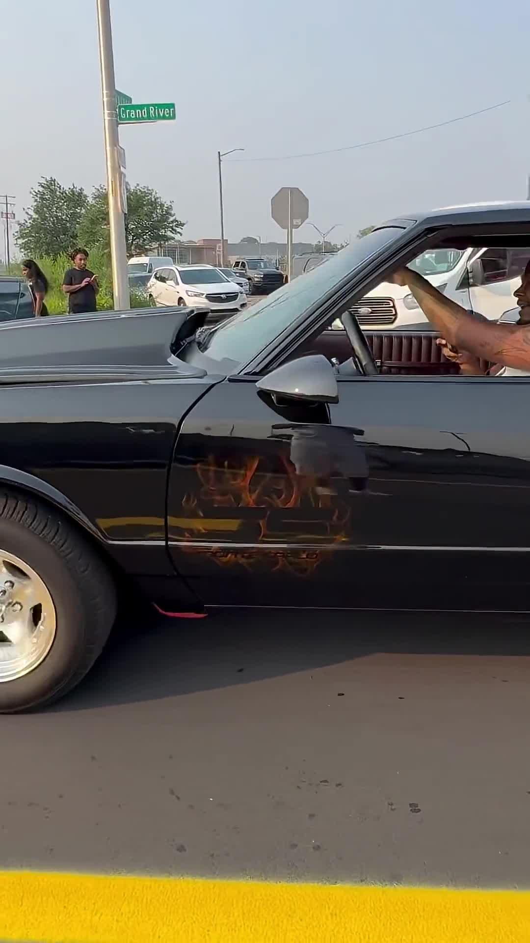 RaceCar Chevy Monte Carlo Riding Thru