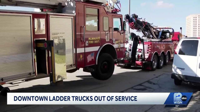 Milwaukee's last reserve ladder truck breaks down, as fire chief alerts ...