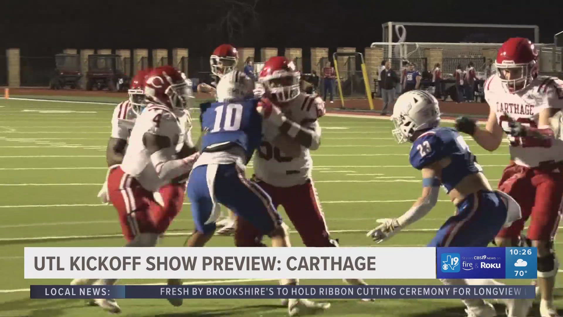 UTL KICKOFF SHOW PREVIEW: Carthage vs.