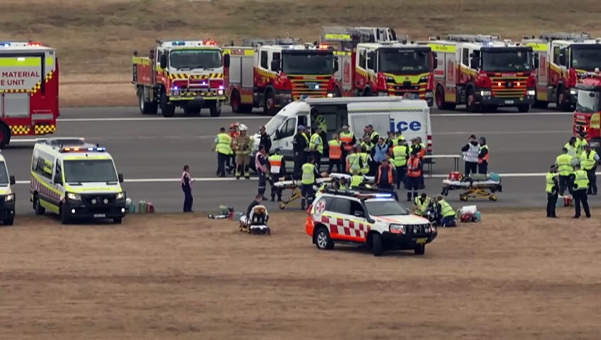 Airfield emergency testing being done to prepare for opening of Western ...