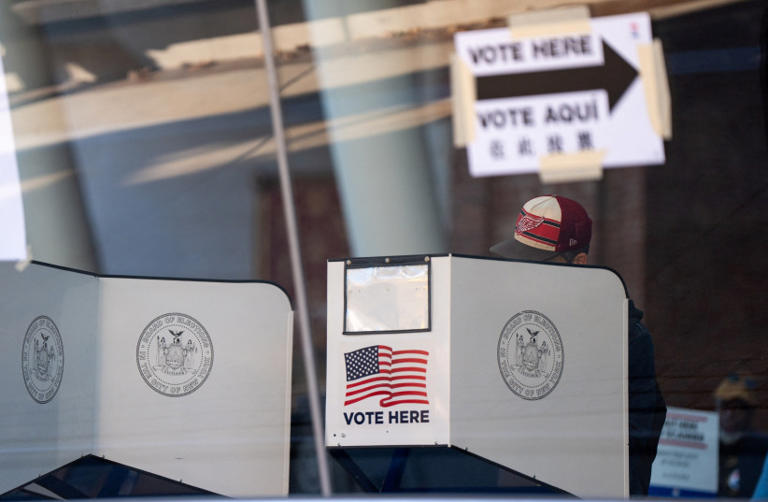 Massive turnout in first days of early voting in NYC mayoral race as ...