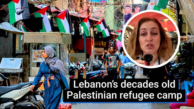 Inside Beirut's Shatila Refugee Camp on October 7