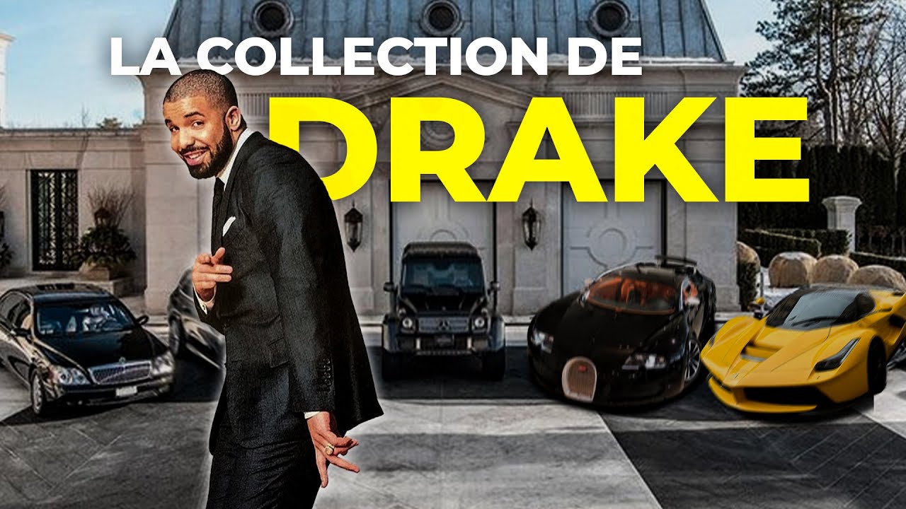 La collection de supercars de Drake vaut plusieurs millions d’euros