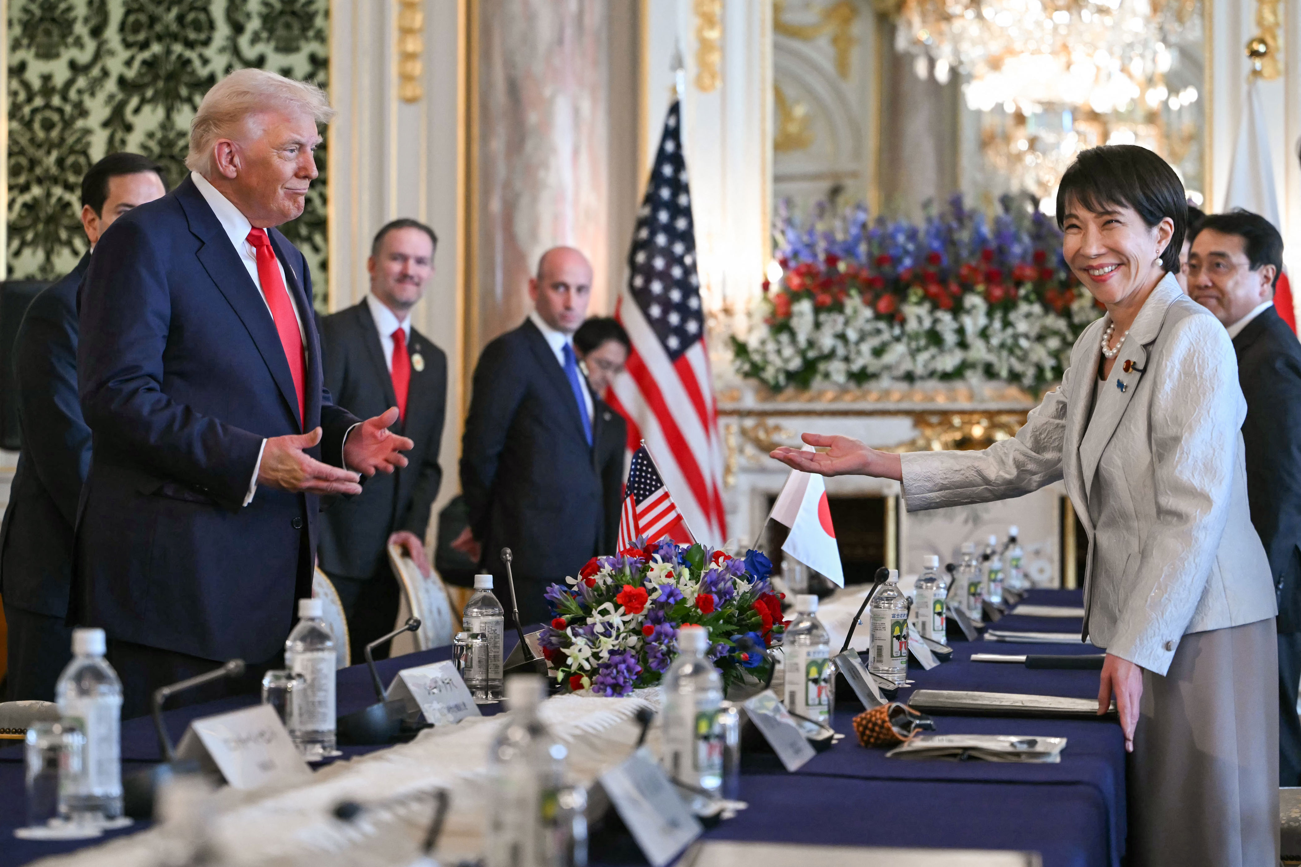 Trump signs rare earth minerals deal with Japan ahead of China meeting