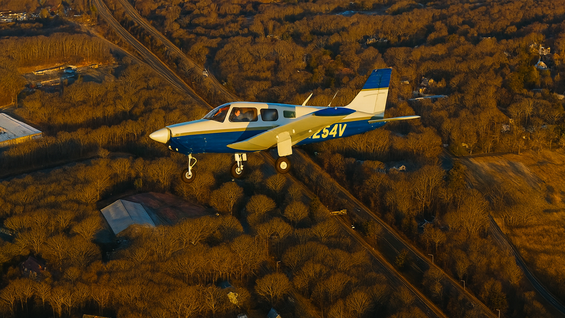 Private Plane Adventure – Scenic Aerial Cinematic