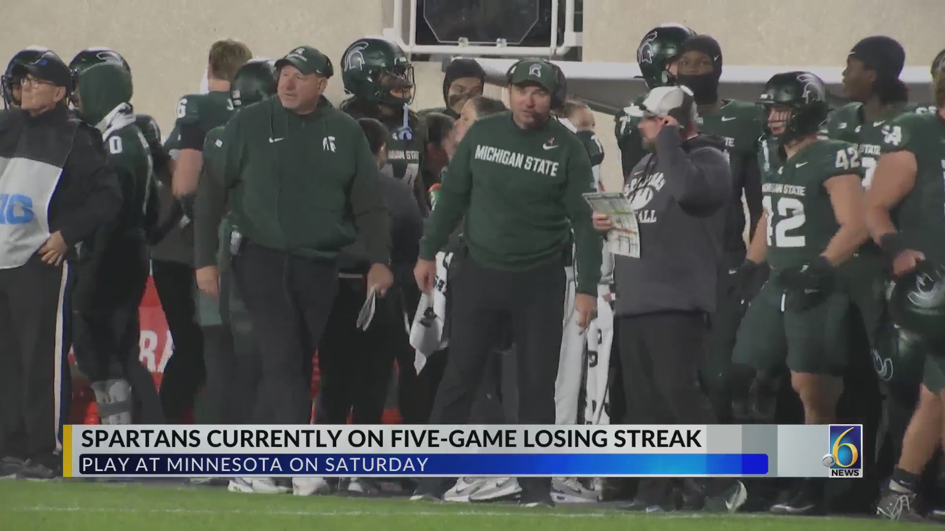 Michigan State on five-game losing streak, Magic Johnson not impressed