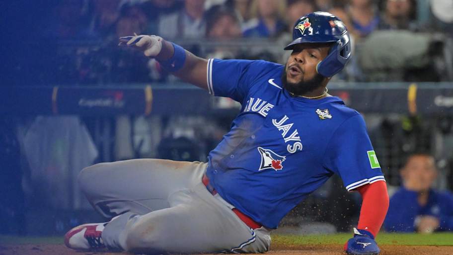 Vladimir Guerrero Jr. Gave Blue Jays Game 3 Lead With the Coolest Slide ...