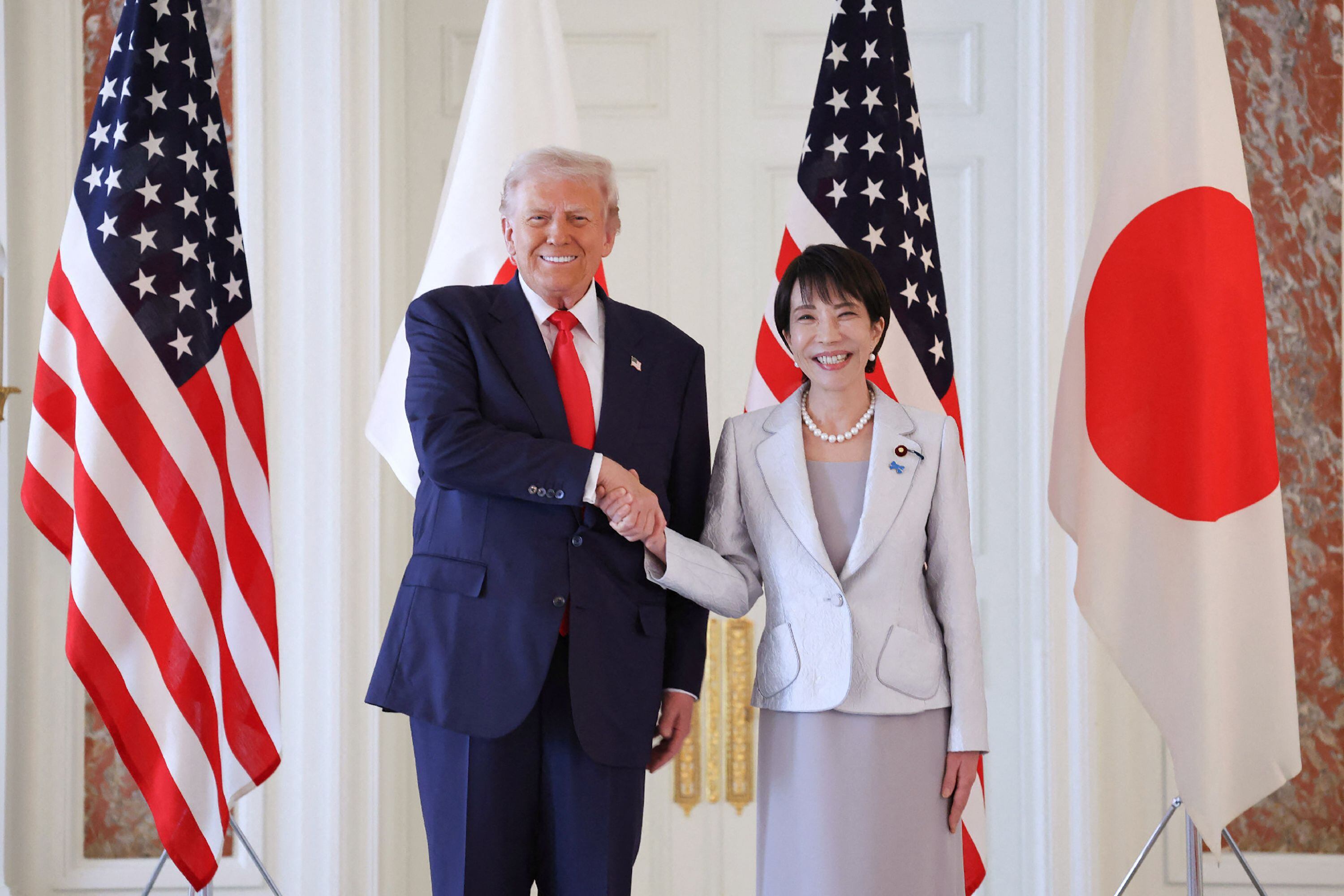 Trump and Takaichi Strengthen Alliance, Watch Ohtani's Game