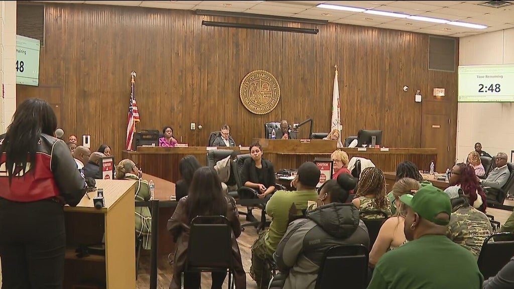 Harvey City Council held first meeting since 69 city employees were ...