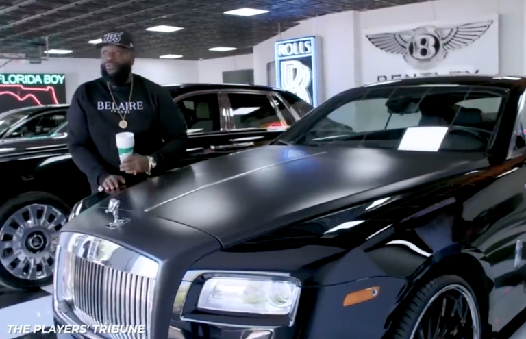 A Look at Rapper Rick Ross’ Massive Luxury Car Collection