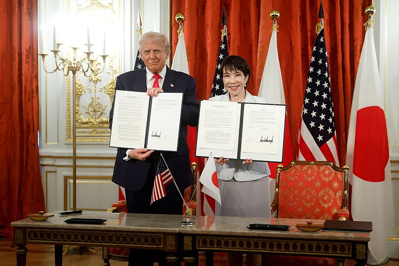 Trump in first meeting with Japan’s new PM says US is ‘ally at the ...