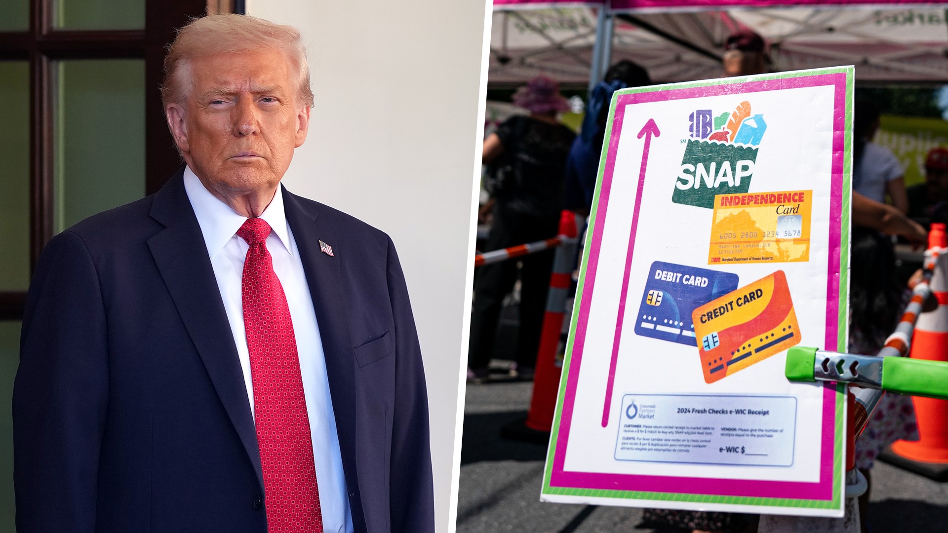 Trump WH chooses not to fund crucial food benefits