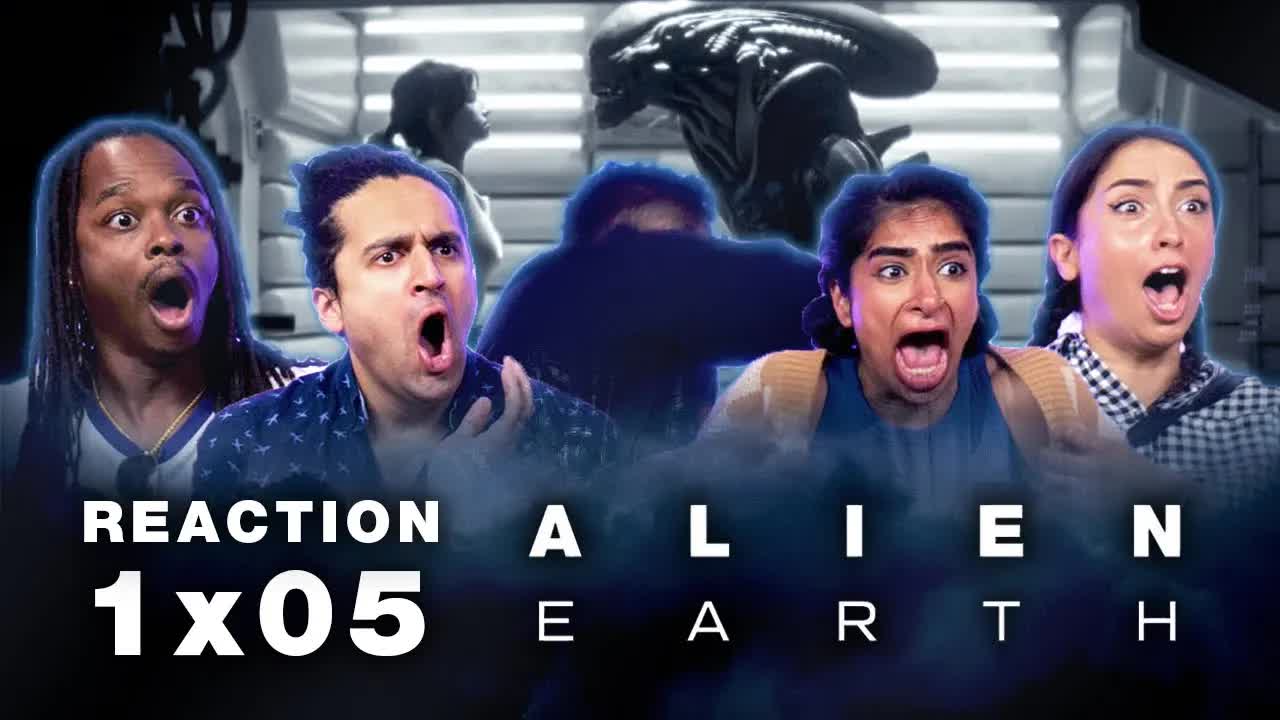 A whole ahh movie! In space, no one… Alien Earth 1x5 | Group reaction