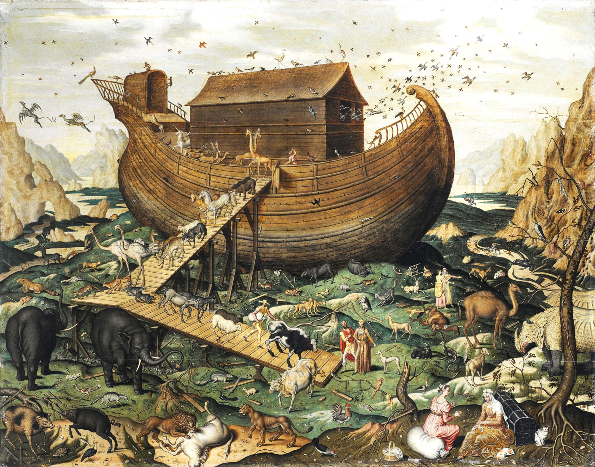 Hvilke dyr kan ha vært i Noas ark?