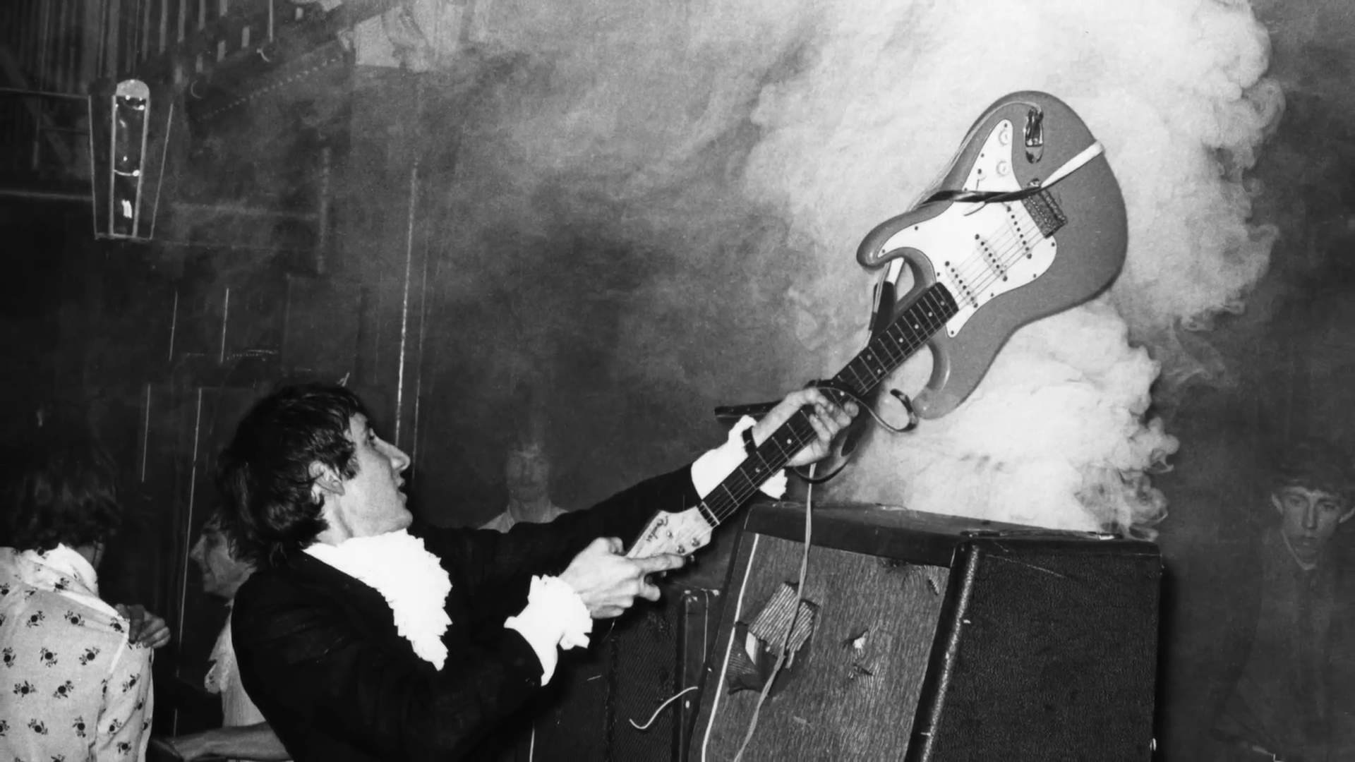 The wild history behind tradition of smashing guitars