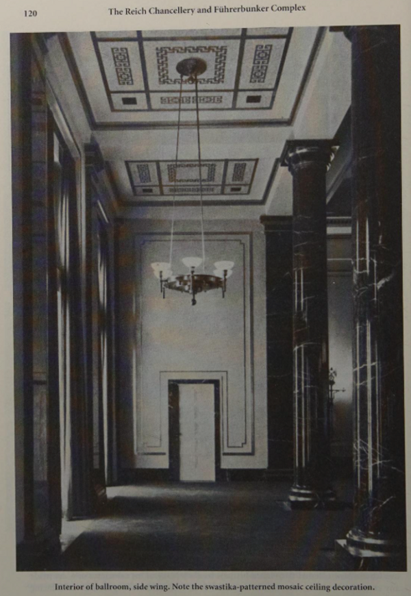 Did Hitler build a ballroom after coming into power?