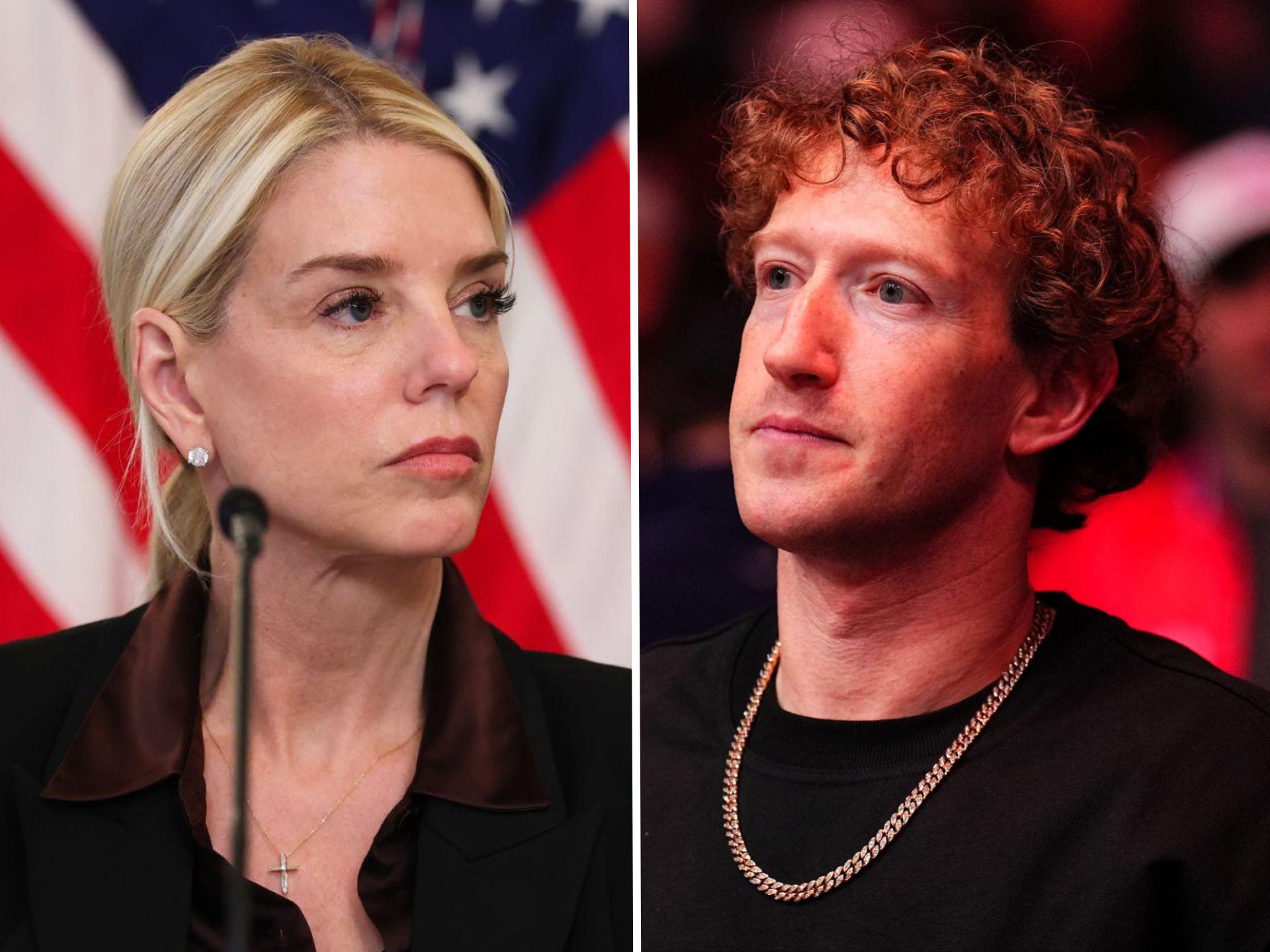 Mark Zuckerberg privately met with Pam Bondi to seek advice about how ...