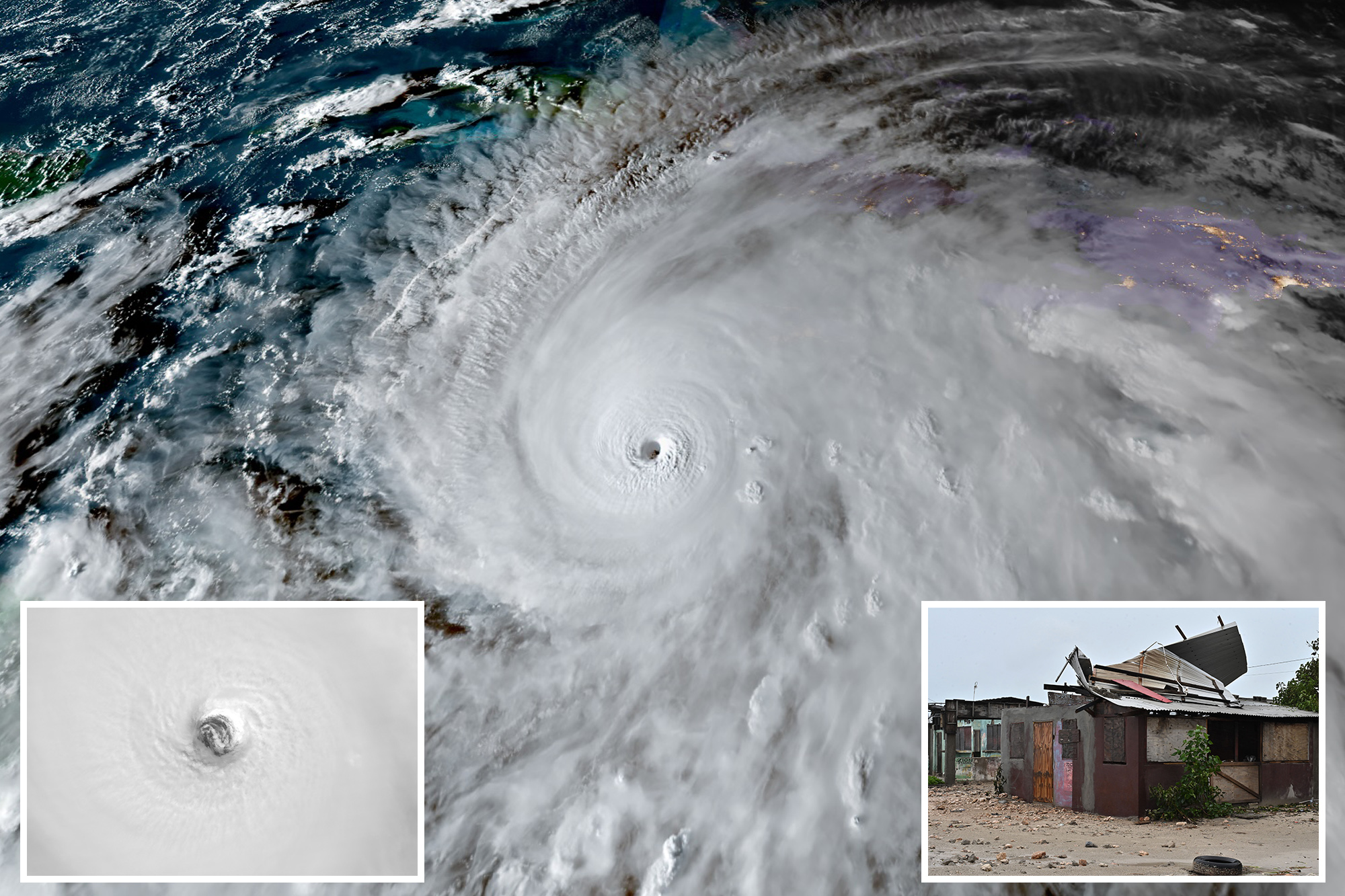 Menacing video shows ‘monster eye’ of Hurricane Melissa — as planet’s ...