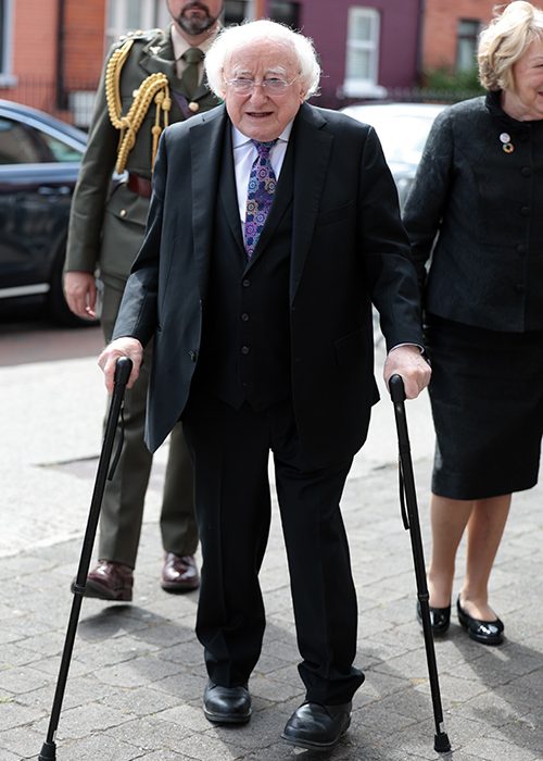 President Michael D Higgins spends second night in hospital