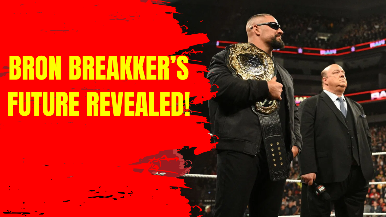 Can Bron Breakker be the next face of WWE Well they already chose