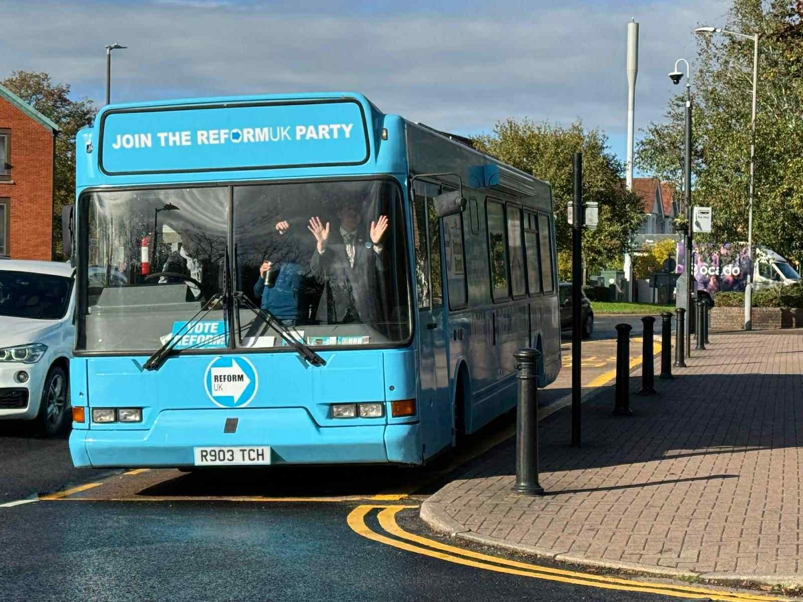 Why Reform UK's battle bus travelled through Buckinghamshire as party ...