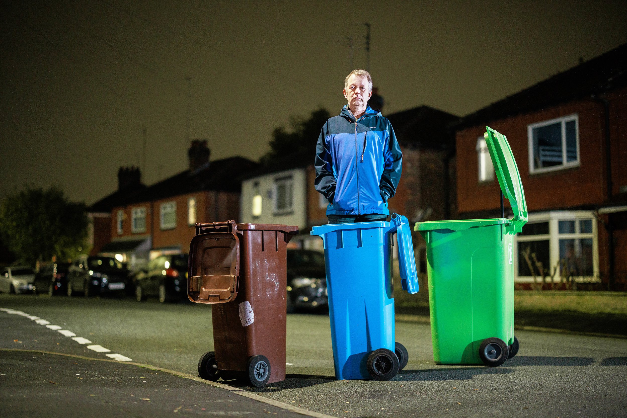 Manchester man showcases the beauty of wheelie bins
