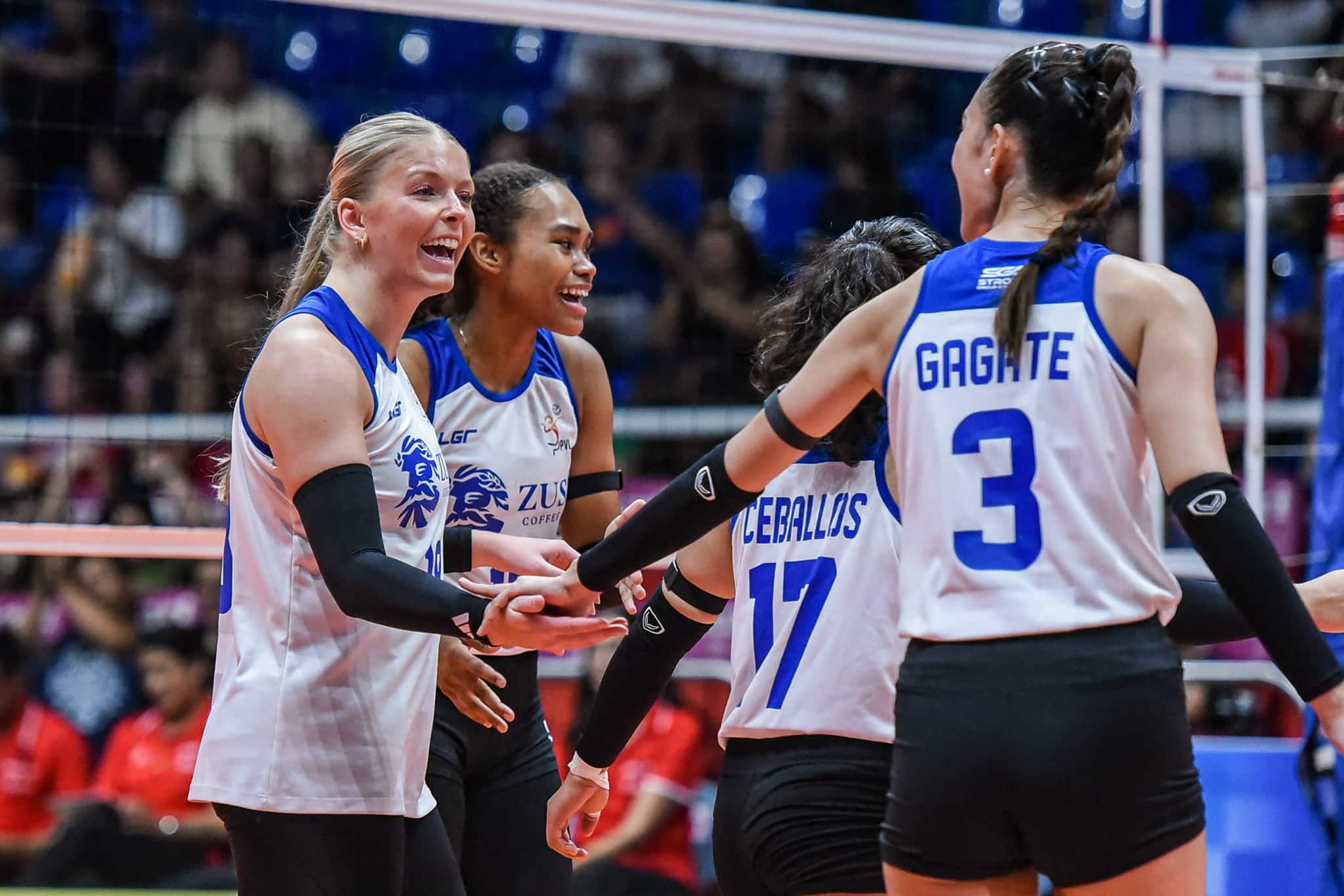 PVL: ZUS Coffee stops Petro Gazz for flawless 4-0 card
