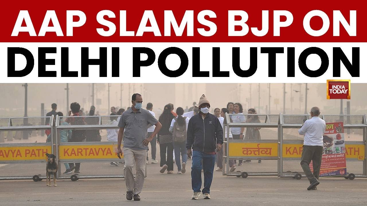 Delhi's Smog War: Govt's 'Artificial Rain' Trial Faces AAP's 'All Lies ...