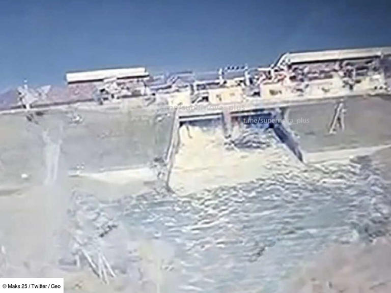 L'Ukraine frappe un barrage dans la région de Belgorod et noie troupes ...