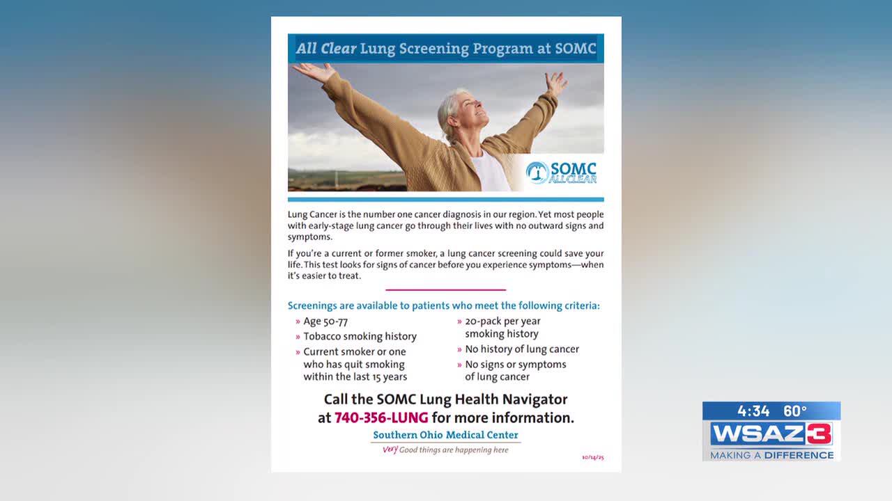 All Clear Lung Screening Program at Southern Ohio Medical Center