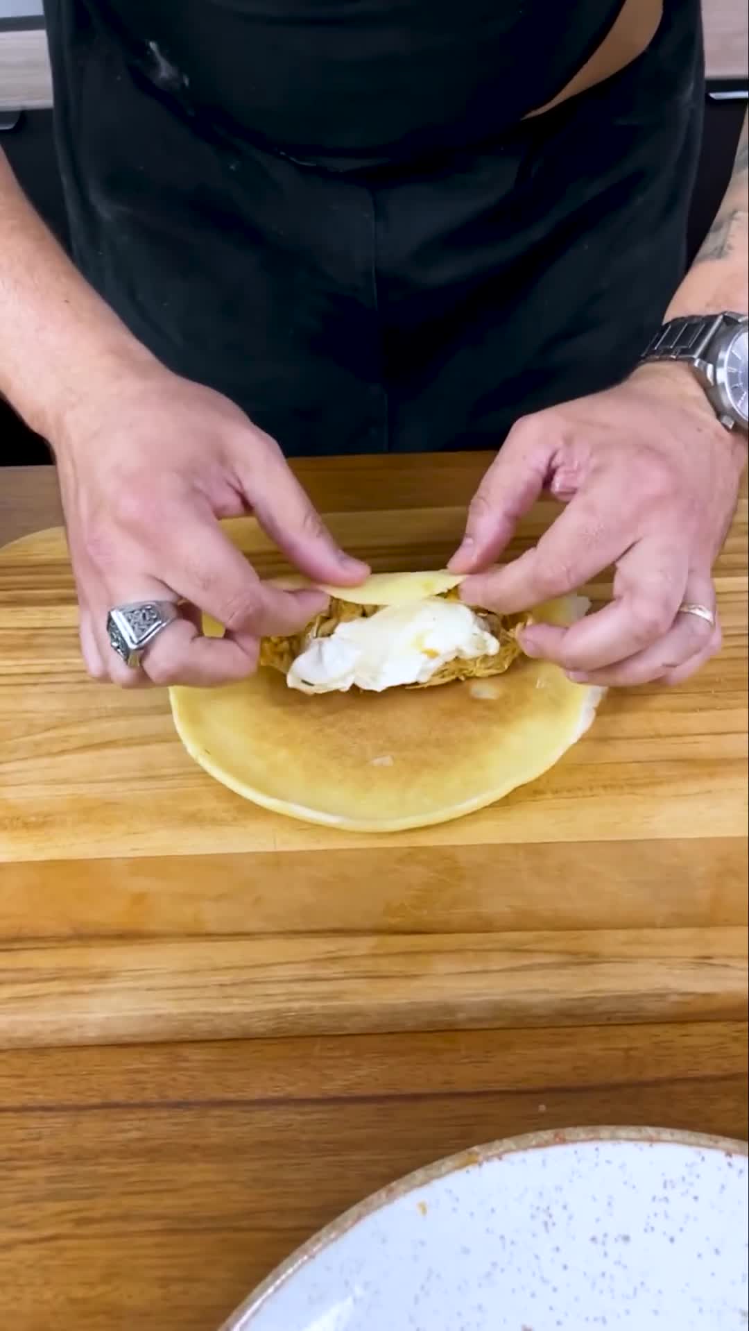 Panqueque de 3 minutos (sin harina de trigo) #receta #almuerzo #cena # ...