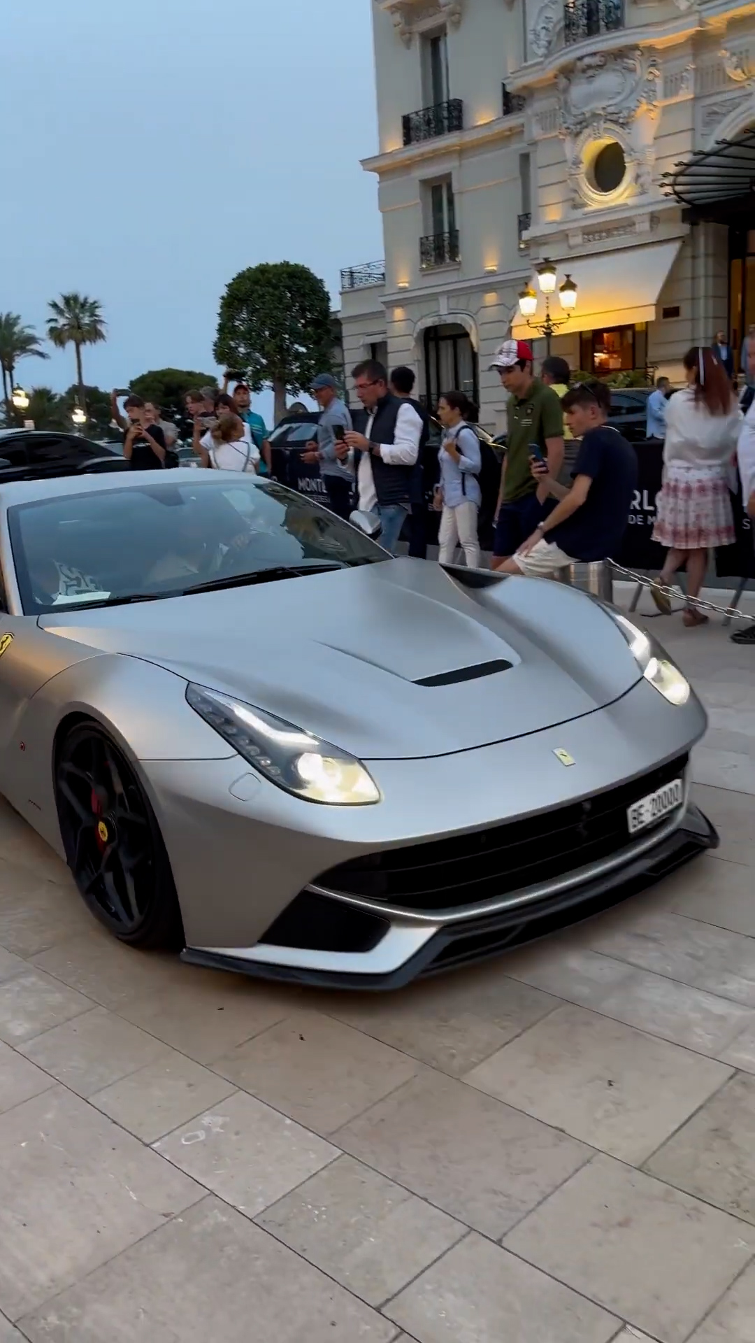 Swiss Ferrari F12 Roars in Monaco