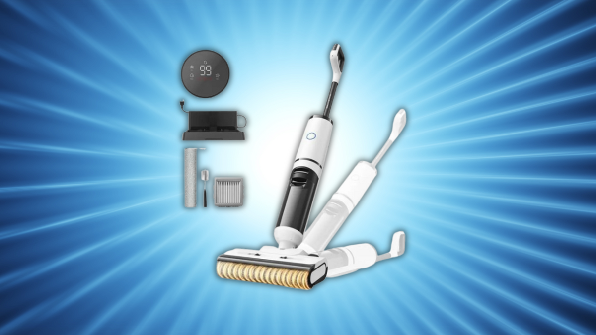 Marre des sols sales ? Le Redkey W15 PRO nettoie, sèche et désinfecte en un seul geste