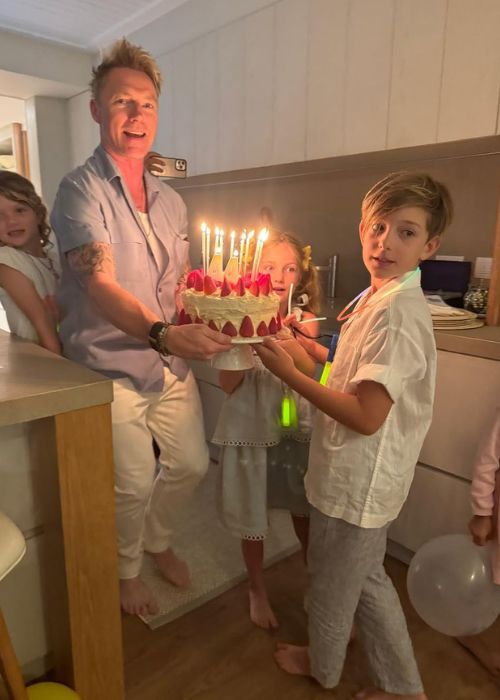 'You rock my world' Ronan Keating gushes over wife Storm on her special day