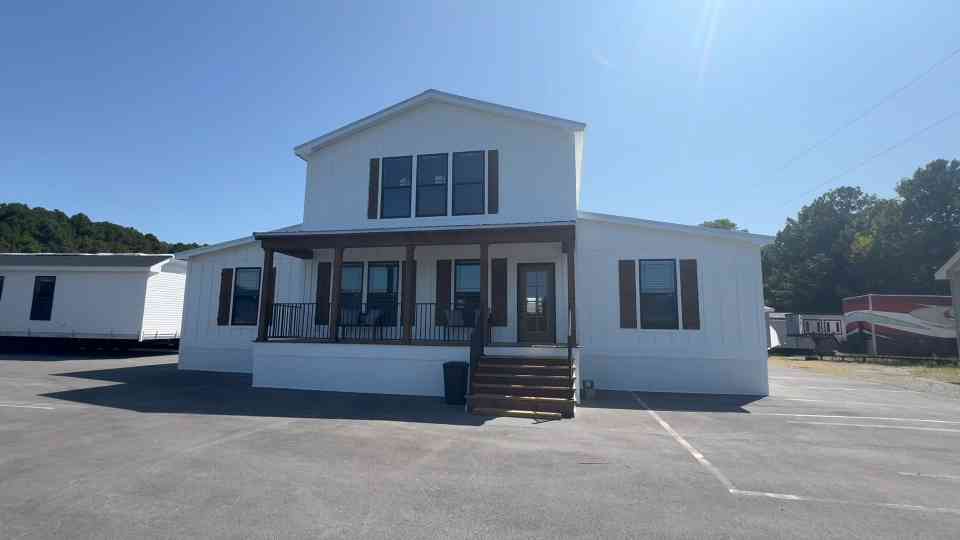 The two story modular barndominium that feels like a luxury estate