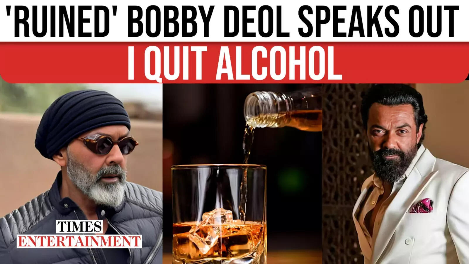 Bobby Deol Opens Up About Quitting Alcohol And Overcoming Addiction!