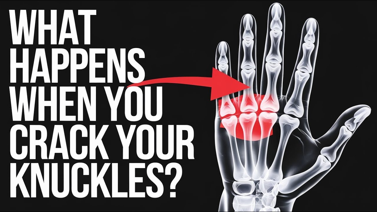 What really happens when you crack knuckles