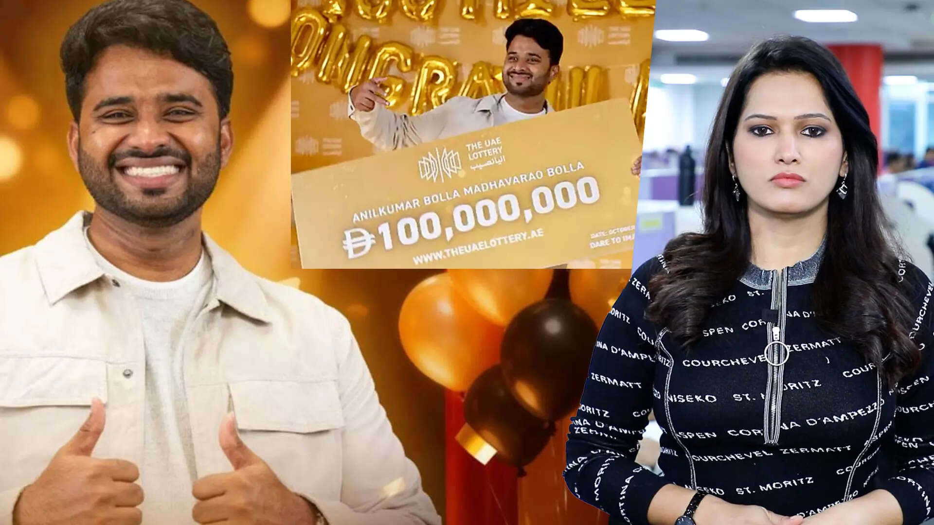 29-Yr-Old Indian Anilkumar Bolla Becomes UAE’s Biggest Lottery Winner ...