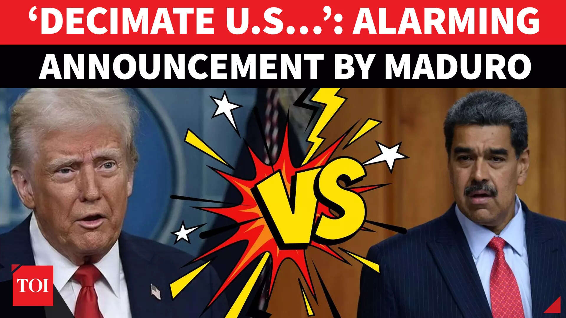 ‘CIA, Trump Plotting War’: Maduro Drops Bombshell Claim As US Warships ...