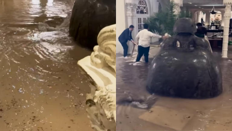 Floodwater Enters Into Luxurious Boca Raton Hotel As Heavy Rains Lash ...