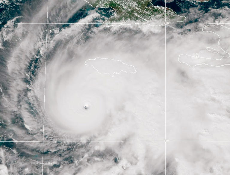 Monster Cat 5 Hurricane Melissa set to pummel Jamaica