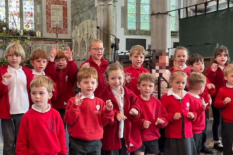 Lamerton children celebrate harvest by helping those in need