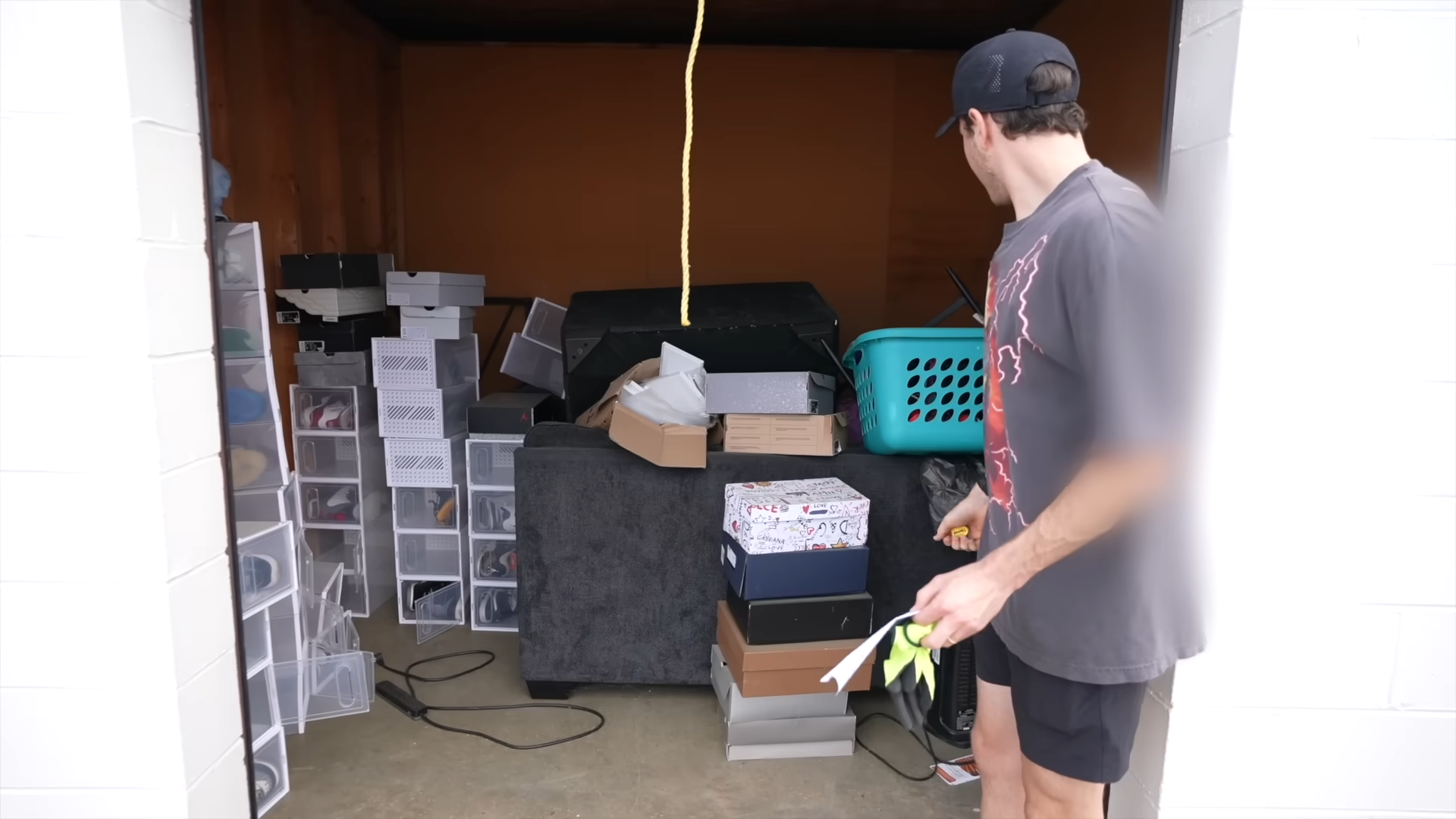 Spending nearly $6,000 on a mystery storage unit
