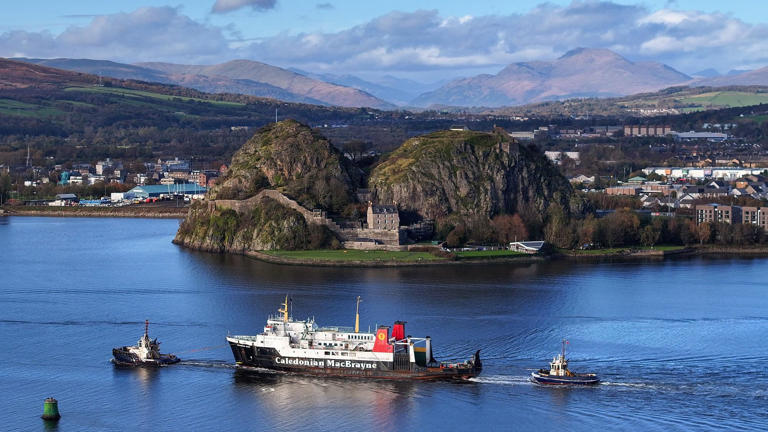 Final journey for Selby built Heb Isles ferry as it heads to breaker's ...