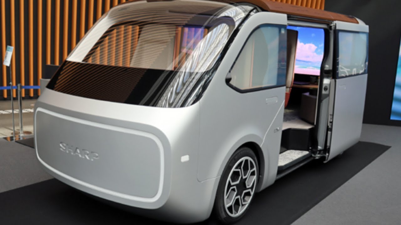 2024 Sharp LDK+ Elektro-Van mit mobilem Kino im Detail