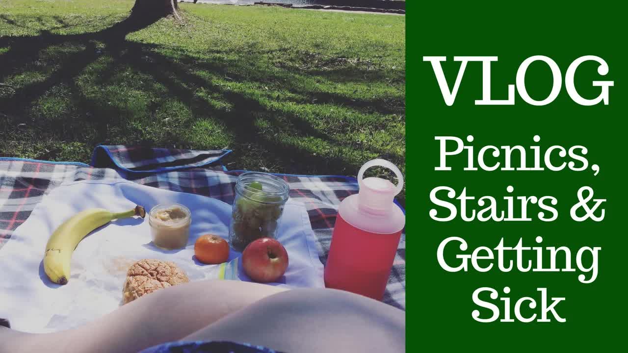 Picnics, stairs and getting sick vlog - $7,435