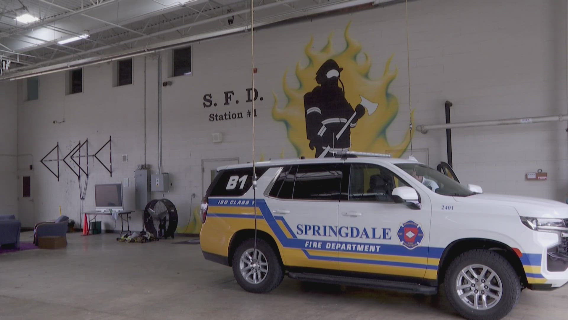Springdale firefighter given Fire Chief of the Year Award