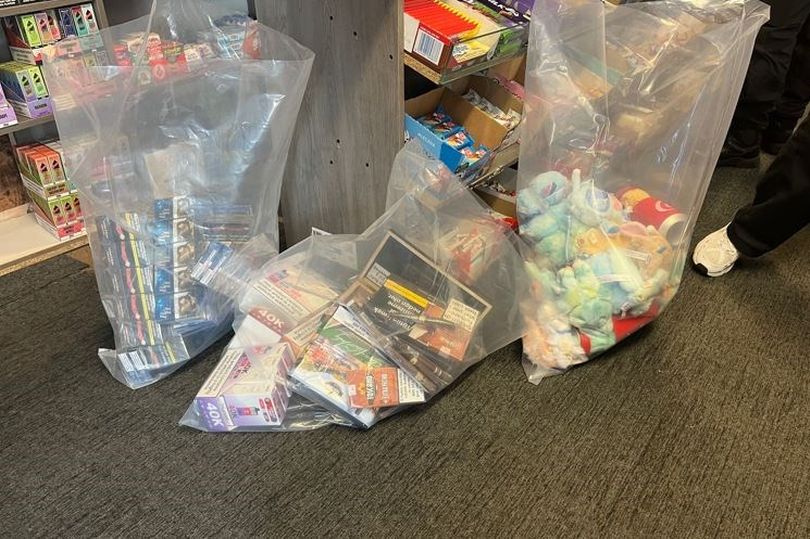Arrests made as police find secret stash of illegal goods, drugs, and ...