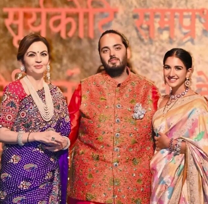 A Look Back at Post-Wedding Anant Ambani and Radhika Merchant Fashion ...
