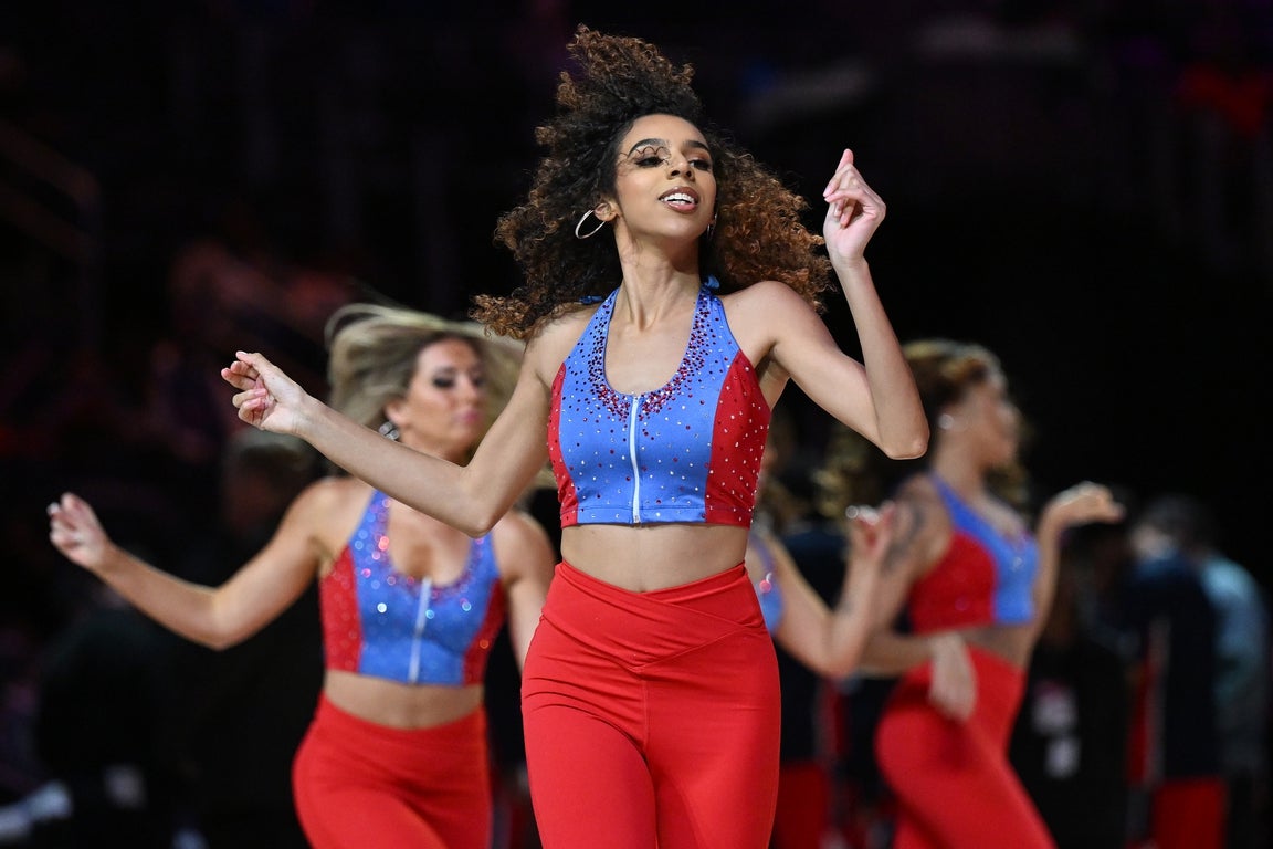 Stunning photos of NBA dancers from the 2025 season so far